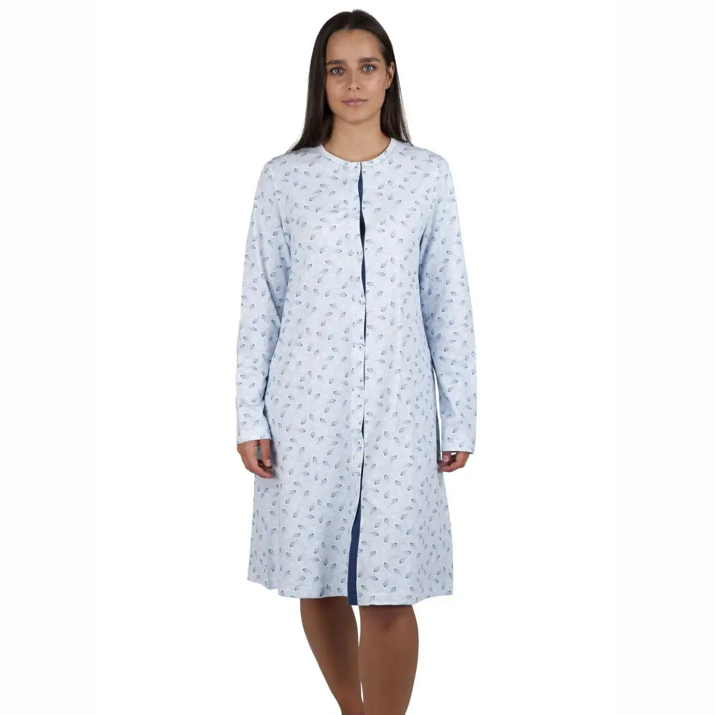 Linclalor | camicia da notte donna completamente aperta davant ...