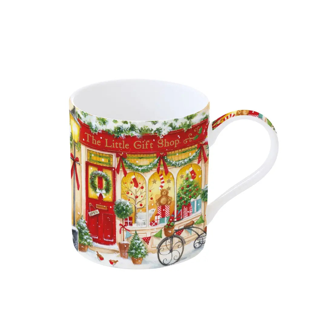 Easy life | tazza mug 350 ml in porcellana with love at christmas shop ...
